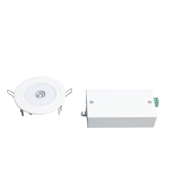 N89R-O Recessed high power escape route luminaire with round light beam