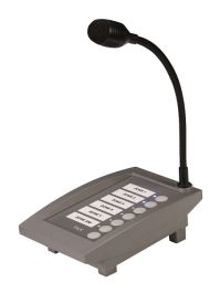 4E-CMP Microphone paging station with pushbutton panel