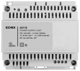 40110 Power Supply unit 2F+ 100-240V 1 OUT 1,6A