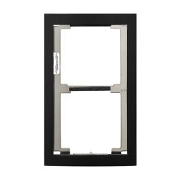 GF2FB Black 2-module front frame.