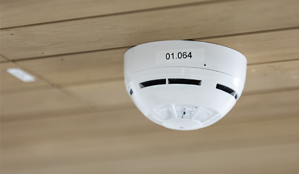 A record number of wireless fire detectors in Luovi Vocational College ...