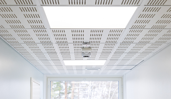 A record number of wireless fire detectors in Luovi Vocational College ...